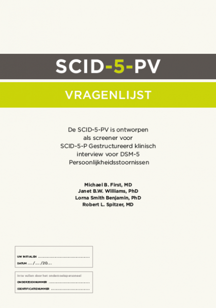SCID-5-P: Vragenlijst | American Psychiatric Association ...