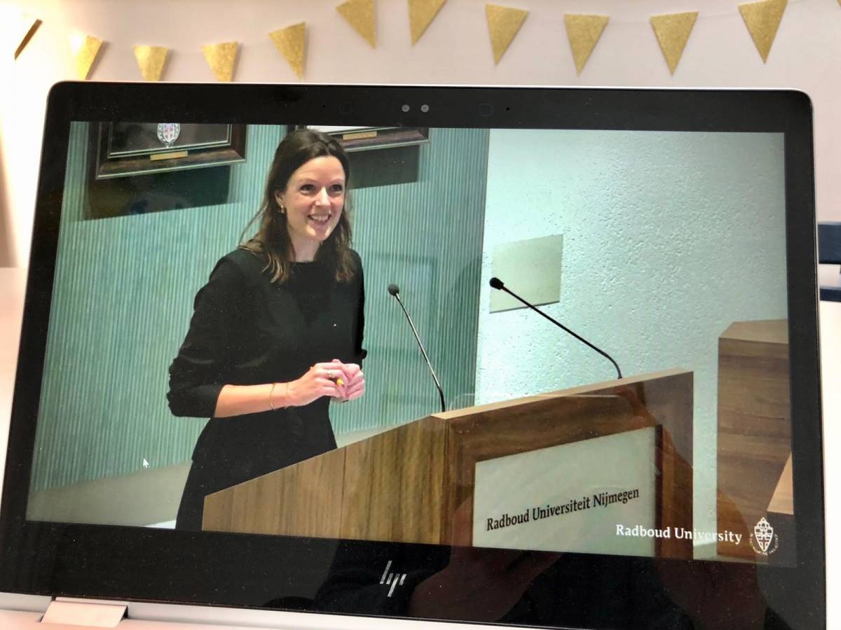 "Hora est!" Leenke van Haaften is gepromoveerd | Boom