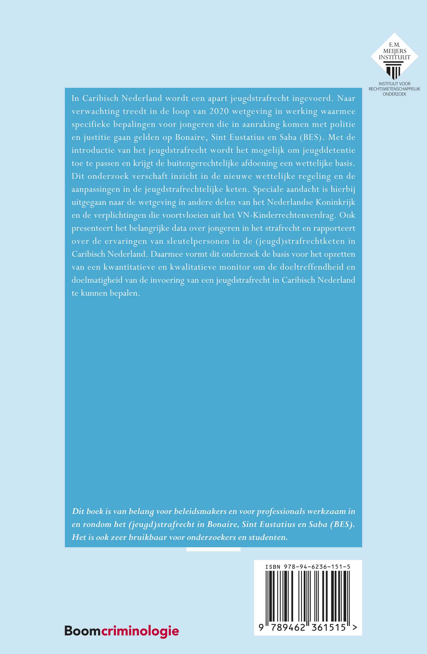 Invoering jeugdstrafrecht in Caribisch Nederland | Doekhie, Liefaard ...