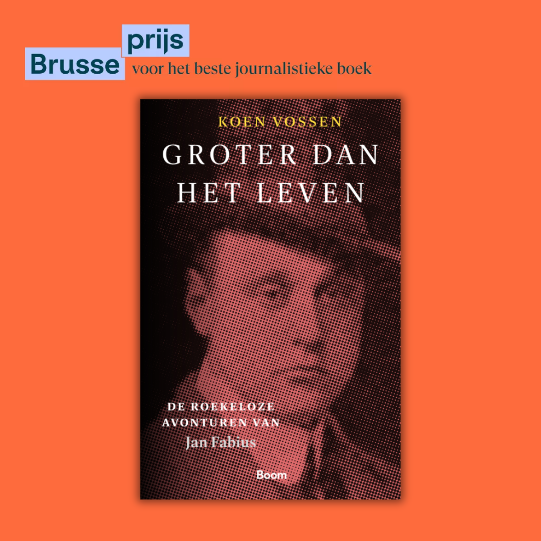 ‘Groter dan het leven’ op de longlist van de Brusseprijs 2025! | Boom